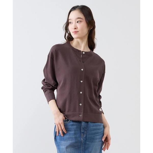 『タイムセール実施中』ZOZO問い合わせ番号:104766928ショップ:MELROSE claire，メルローズ クレールブランド:LOGEMENT DE CLAIRE，ロジュモンドクレール商品名:クルーネック長袖カーディガンカテゴリ:ト...