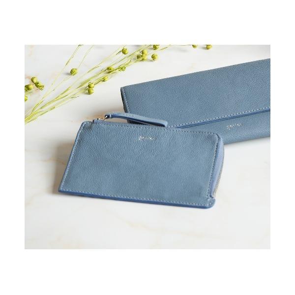 ZOZO問い合わせ番号:104767525ショップ:KUIPO，クイーポブランド:genten，ゲンテン商品名:モルトフレスコ フラグメントケースカテゴリ:財布/小物>財布ブランド品番:44887素材:やぎ革カラー:ブルーサイズ:FR...