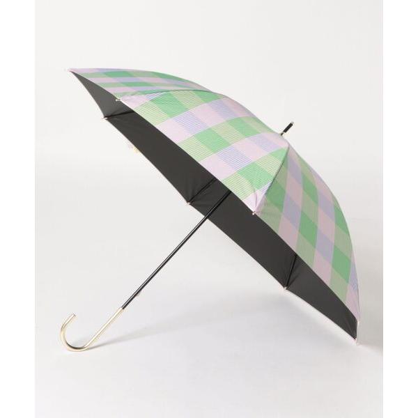 ZOZO問い合わせ番号:104767733ショップ:BTP，ビーティーピーブランド:assa，エーエスエスエー商品名:【assa/エーエスエスエー】日傘 長傘 晴雨兼用 遮光 UVカット シアーチェック/レイングッズ・紫外線対策・梅雨カテゴ...