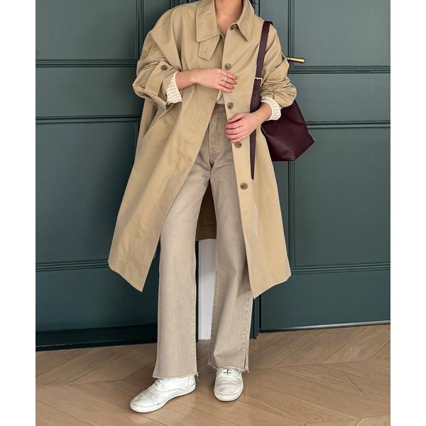 ZOZO問い合わせ番号:104767979ショップ:IENA，イエナブランド:SLOBE IENA，スローブイエナ商品名:《WEB限定/追加》ドルマンスリーブコートカテゴリ:ジャケット/アウター>ステンカラーコートブランド品番:260...