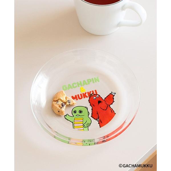 ZOZO問い合わせ番号:104768312ショップ:studio CLIP，スタディオクリップブランド:studio CLIP，スタディオクリップ商品名:ガラスプレート[ガチャピン・ムックコラボ]カテゴリ:食器/キッチン>食器ブランド...
