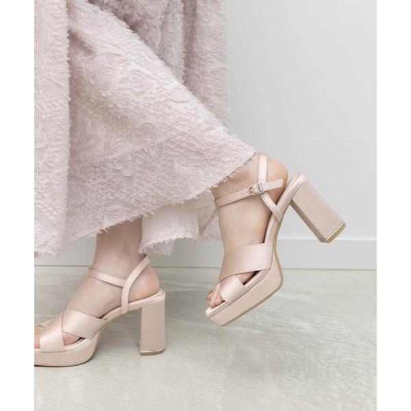 ZOZO問い合わせ番号:104768929ショップ:RANDA，ランダブランド:RANDA，ランダ商品名:ビジュークロスベルトストームサンダルカテゴリ:シューズ>サンダルブランド品番:PS37247素材:アイボリー・ブラック⇒生地 ピ...