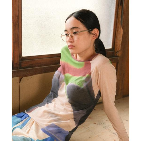 ZOZO問い合わせ番号:104769828ショップ:PAMM，パムブランド:PAMM，パム商品名:MABLE PAMM see-through topsカテゴリ:トップス>Tシャツ/カットソーブランド品番:PM1394カラー:グレー，...