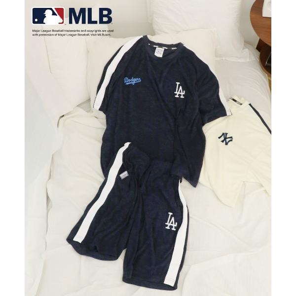 ZOZO問い合わせ番号:104770017ショップ:RUGGEDWORKS，ラゲッドワークスブランド:MLB，メジャーリーグベースボール，RUGGEDWORKS，ラゲッドワークス商品名:《MLB》メンズ 半袖 パジャマ ルームウェア パイル...
