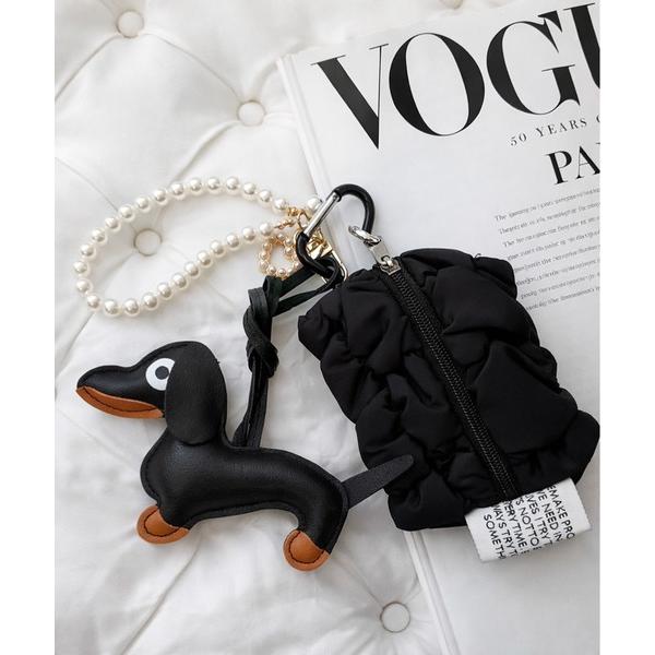 ZOZO問い合わせ番号:104770171ショップ:RiNc，リンクブランド:NOLITA LABORATORY，ノリータラボラトリー商品名:【 NOLITA / ノリータ 】ダックスフンド バッグチャーム3点セット｜パールストラップ付き ...