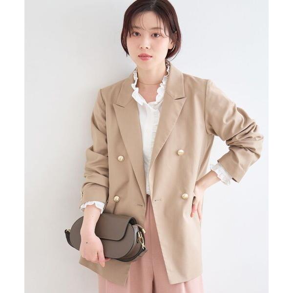 『タイムセール実施中』ZOZO問い合わせ番号:104771036ショップ:le.coeur blanc，ルクールブランブランド:le.coeur blanc，ルクールブラン商品名:ダブルブレストジャケットカテゴリ:ジャケット/アウター&gt...