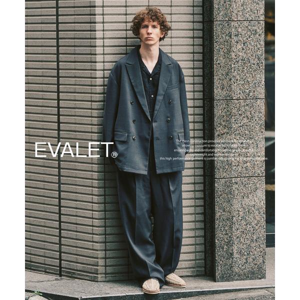 ZOZO問い合わせ番号:104771345ショップ:EDIFICE，エディフィスブランド:417 EDIFICE，フォーワンセブンエディフィス商品名:【EVALET / エバレット】メッシュ Wワイドセットアップカテゴリ:ジャケット/アウタ...