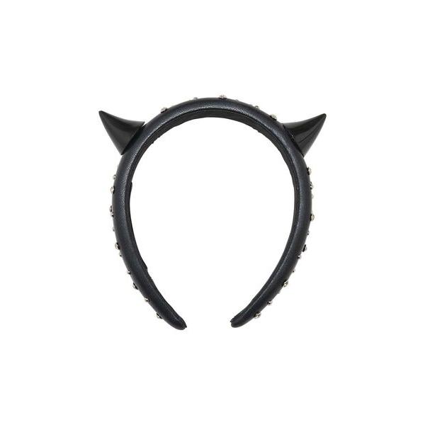ZOZO問い合わせ番号:104797300ショップ:HYSTERIC GLAMOUR，ヒステリックグラマーブランド:HYSTERIC GLAMOUR，ヒステリックグラマー商品名:EVIL カチューシャカテゴリ:ヘアアクセサリー>カチュ...