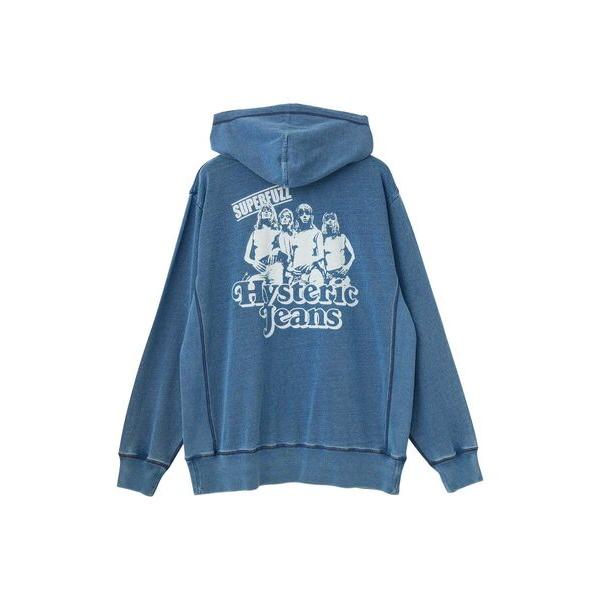 ZOZO問い合わせ番号:104797474ショップ:HYSTERIC GLAMOUR，ヒステリックグラマーブランド:HYSTERIC GLAMOUR，ヒステリックグラマー商品名:HYSTERIC JEANS パーカーカテゴリ:トップス&gt...