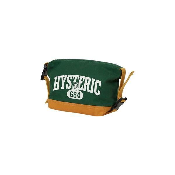 ZOZO問い合わせ番号:104797550ショップ:HYSTERIC GLAMOUR，ヒステリックグラマーブランド:HYSTERIC GLAMOUR，ヒステリックグラマー商品名:EVIL COLLEGE ポーチカテゴリ:財布/小物>ポ...