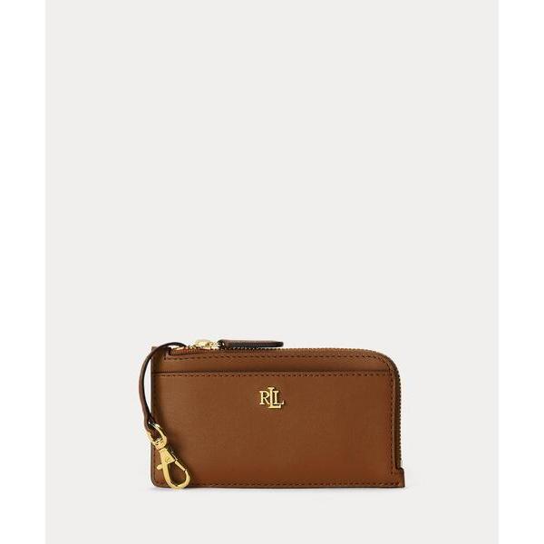 ZOZO問い合わせ番号:104807006ショップ:LAUREN RALPH LAUREN，ローレン ラルフ ローレンブランド:LAUREN RALPH LAUREN，ローレン ラルフ ローレン商品名:レザー Lジップ カード ケースカテゴ...