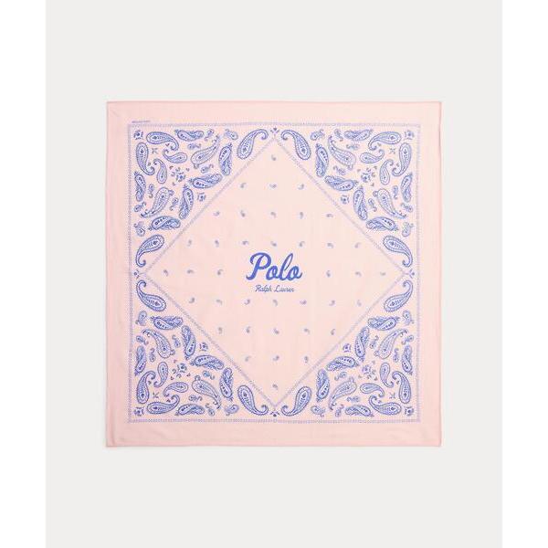 ZOZO問い合わせ番号:104807167ショップ:POLO RALPH LAUREN，ポロ ラルフ ローレンブランド:POLO RALPH LAUREN，ポロ ラルフ ローレン商品名:ロゴ ペイズリー コットン バンダナカテゴリ:財布/小...