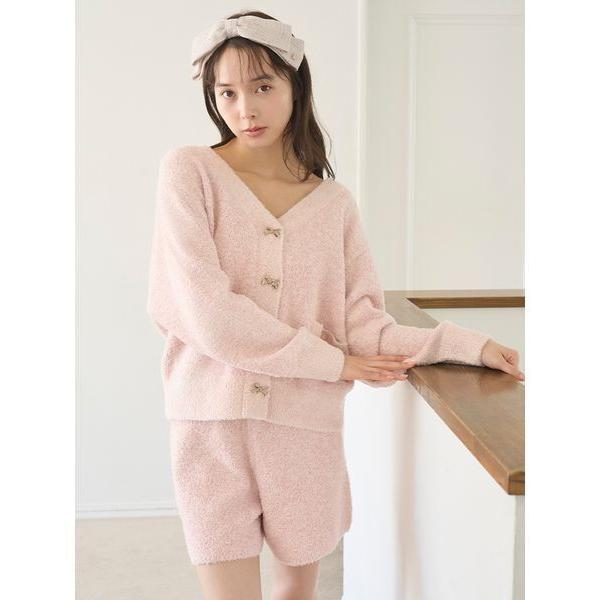 ZOZO問い合わせ番号:104807250ショップ:SNIDEL HOME，スナイデルホームブランド:SNIDEL HOME，スナイデルホーム商品名:リボンツイードカーディガンカテゴリ:ルームウェア>ルームウェア/パジャマブランド品番...