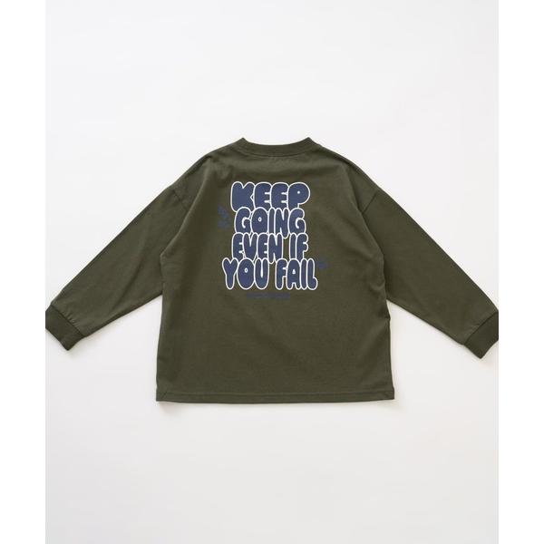 ZOZO問い合わせ番号:104807494ショップ:petit main，プティマインブランド:and D. petit main，アンドディープティマイン商品名:【親子リンク】【綿100%】【365D】ストリートロゴロンTカテゴリ:トップ...