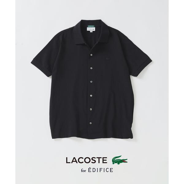 ZOZO問い合わせ番号:104808235ショップ:EDIFICE，エディフィスブランド:LACOSTE，ラコステ，EDIFICE，エディフィス商品名:LACOSTE(ラコステ) 別注 フルオープン ロングスリーブポロシャツカテゴリ:トップ...