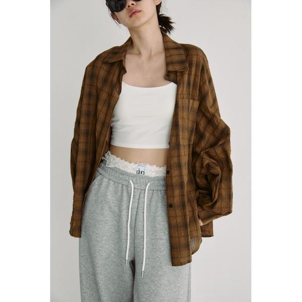 『タイムセール実施中』参考価格：5，500円発売時期：2025年04月コンディション：B（目立つ使用感なし）使用感が少ない、または気にならないアイテムウエスト・調整紐：毛玉前身頃：汚れ参考商品名：レースレイヤードスウェットパンツ【低身長向け...