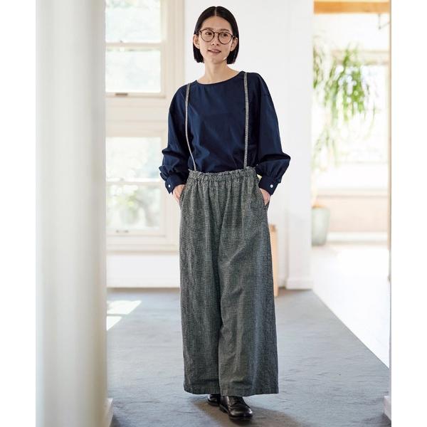 参考価格：7，590円発売時期：2024年05月コンディション：B（目立つ使用感なし）使用感が少ない、または気にならないアイテム前身頃：汚れ後身頃：汚れ付属品：スペアボタン参考商品名：サニークラウズ　千鳥柄のサスペンダーパンツ〈レディース〉...