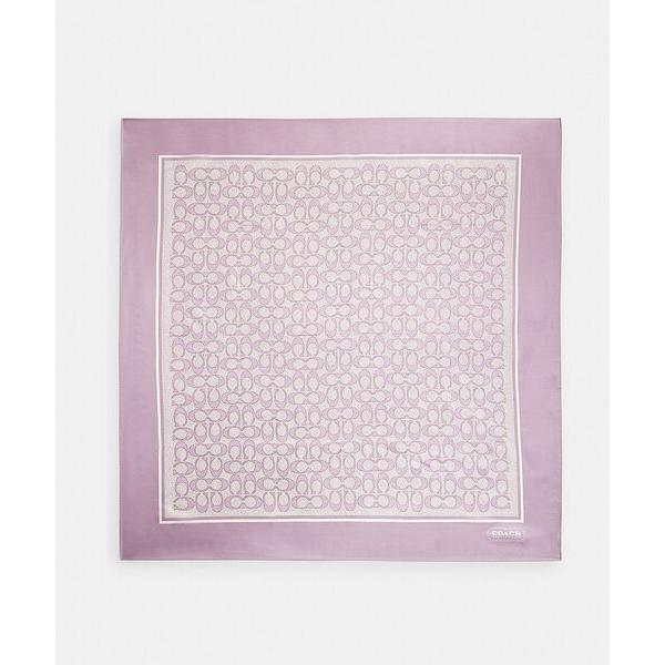 ZOZO問い合わせ番号:104843467ショップ:COACH，コーチブランド:COACH，コーチ商品名:ヴィンテージ シグネチャー プリント シルク スクエア スカーフカテゴリ:財布/小物>バンダナ/スカーフブランド品番:C2755...