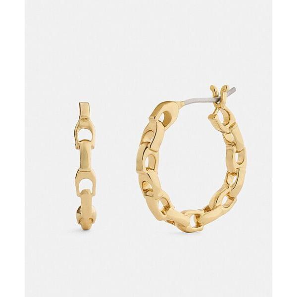 ※このアイテムは返品・交換対象外商品です。ZOZO問い合わせ番号:104843483ショップ:COACH，コーチブランド:COACH，コーチ商品名:リンクド C スモール フープ ピアスカテゴリ:アクセサリー>ピアス（両耳用）ブランド...