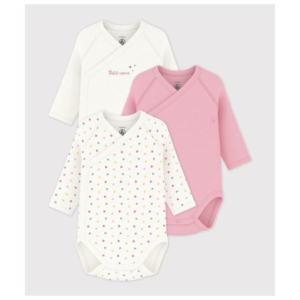 『セール実施中』※このアイテムは返品・交換対象外商品です。ZOZO問い合わせ番号:104843639ショップ:PETIT BATEAU，プチバトーブランド:PETIT BATEAU，プチバトー商品名:プリント長袖あわせボディ３枚組カテゴリ:...