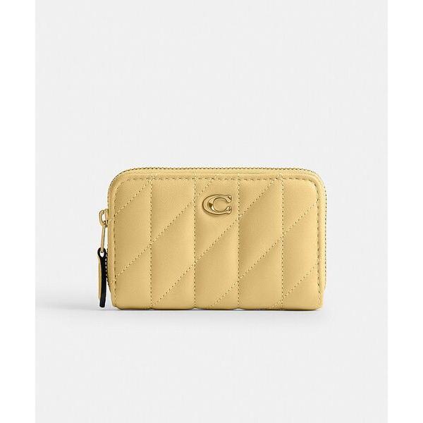 ZOZO問い合わせ番号:104878976ショップ:COACH，コーチブランド:COACH，コーチ商品名:スモール ジップ アラウンド カード ケース・ピロー キルティングカテゴリ:財布/小物>財布ブランド品番:CM505 B4VN素...