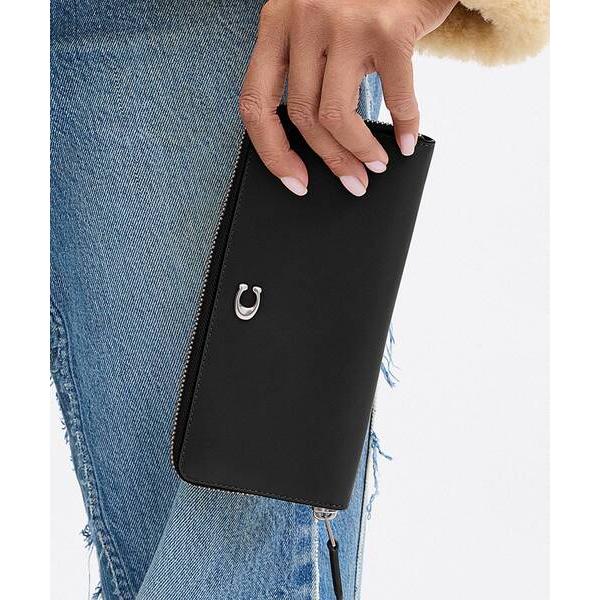 ZOZO問い合わせ番号:104878979ショップ:COACH，コーチブランド:COACH，コーチ商品名:エッセンシャル スリム アコーディオン ジップ ウォレットカテゴリ:財布/小物>財布ブランド品番:CS032 LHBLK素材:牛...