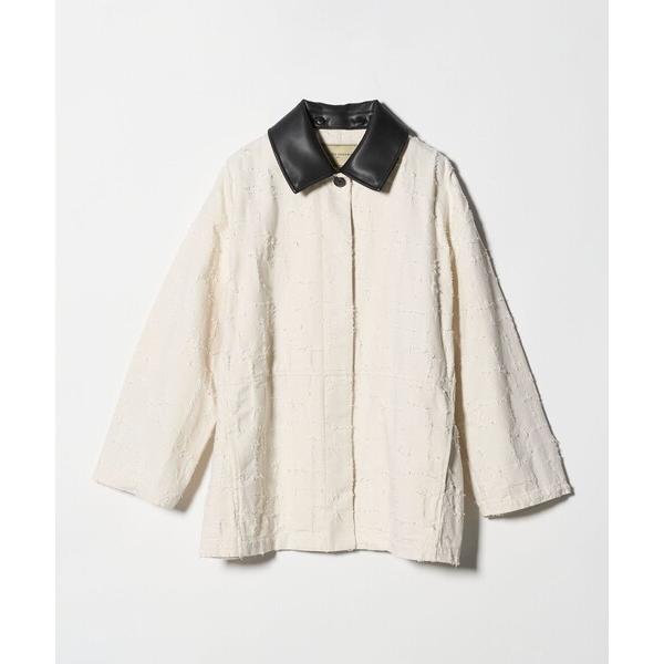 ZOZO問い合わせ番号:104879101ショップ:UNITED ARROWS，ユナイテッドアローズブランド:UNITED ARROWS，ユナイテッドアローズ商品名:ジャガード ミドルコート ‐ウォッシャブル‐カテゴリ:ジャケット/アウター...