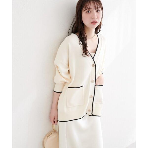 ZOZO問い合わせ番号:104880052ショップ:natural couture，ナチュラルクチュールブランド:natural couture，ナチュラルクチュール商品名:Vネックポケ付きミドルカーディガンカテゴリ:トップス>カーデ...