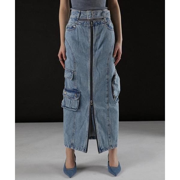 参考価格：28，600円発売時期：2023年02月コンディション：A（使用感なし）数回使用した程度で使用感が感じられないアイテム参考商品名：デニムカーゴスカート/Denim Cargo Skirt参考品番：31231515201【商品に関す...