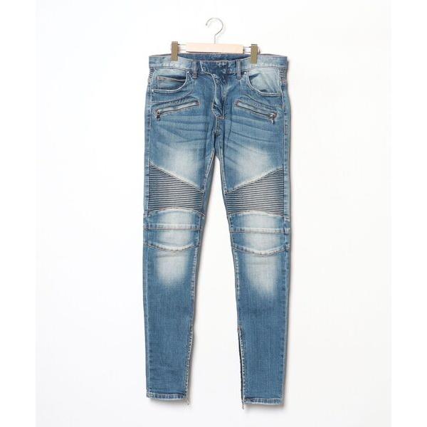 参考価格：13，200円発売時期：2021年06月コンディション：C（やや使用感あり）使用感があり、やや気になる傷や汚れがあるアイテム後身頃：汚れ参考商品名：mnml/ミニマル/バイカーデニムパンツ/M14 STRETCH DENIM(17...