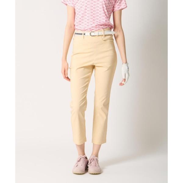 ZOZO問い合わせ番号:104915923ショップ:OCEAN GOLF，オーシャンゴルフブランド:marie claire，マリ・クレール商品名:【marie claire:マリ.クレール】レディースストレッチコードレーン美脚パンツ　ゴル...