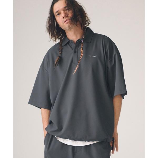 ZOZO問い合わせ番号:104916216ショップ:CMB by CAMBIO，シーエムビー バイ カンビオブランド:ADAM PATEK，アダムパテック商品名:mhs2580-ripple looose polo shirt ポロシャツ(...