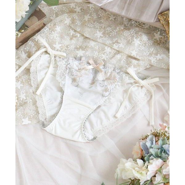 ※このアイテムは返品・交換対象外商品です。ZOZO問い合わせ番号:104917125ショップ:Risa Magli，リサマリブランド:Risa Magli，リサマリ商品名:フルーリ リボンショーツカテゴリ:アンダーウェア>ショーツブラ...