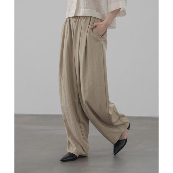ZOZO問い合わせ番号:104917461ショップ:LOWRYS FARM，ローリーズファームブランド:LOWRYS FARM，ローリーズファーム商品名:フィブリルイージーコクーンパンツ 664956カテゴリ:パンツ>その他パンツブラ...