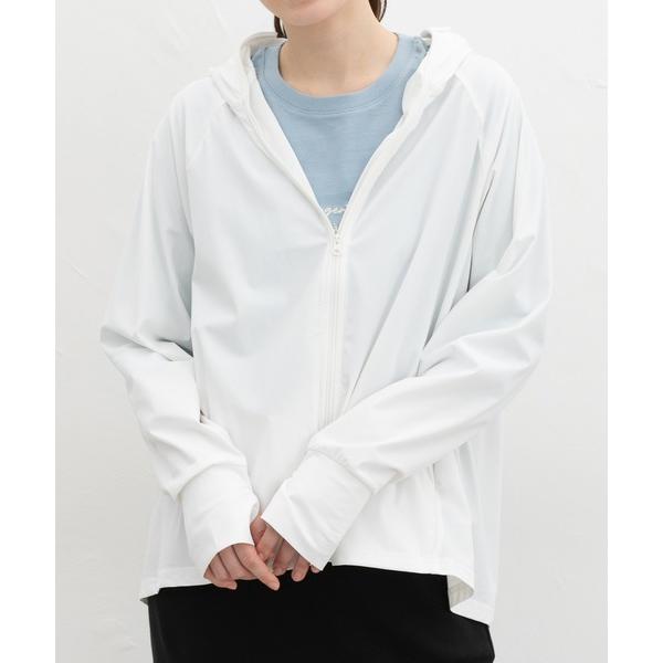 ZOZO問い合わせ番号:104917507ショップ:Honeys，ハニーズブランド:Honeys，ハニーズ，CINEMA CLUB，シネマクラブ商品名:【接触冷感・速乾ドライ・抗菌防臭・ＵＶカット・ハニさら】ラッシュガードパーカーカテゴリ:...