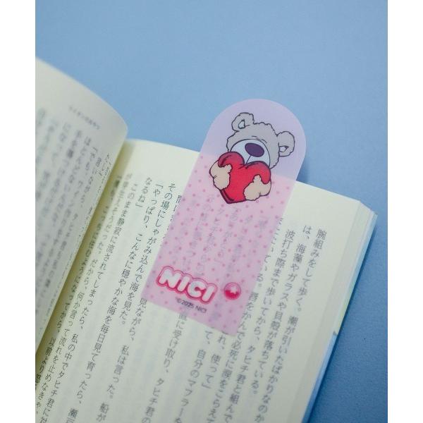 ZOZO問い合わせ番号:104917741ショップ:entre square，アントレスクエアブランド:nici，ニキ商品名:NICI(ニキ）/NICI クリアしおり Love Bear 1カテゴリ:雑貨/ホビー>ステーショナリーブラ...