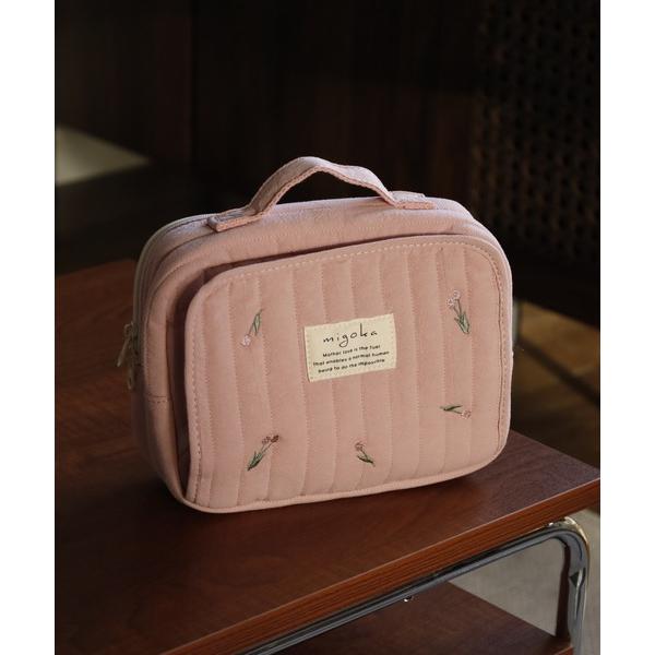 ※このアイテムは返品・交換対象外商品です。ZOZO問い合わせ番号:104918041ショップ:FUNALIVE，ファンアライブブランド:FUNALIVE，ファンアライブ商品名:migoka ミゴカ おでかけポーチ キルティング 刺繍カテゴリ...