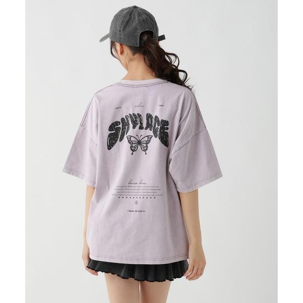 ZOZO問い合わせ番号:104918269ショップ:repipi armario，レピピアルマリオブランド:repipi armario，レピピ アルマリオ，10C REPIPI，ジューシーレピピ商品名:AcidWashルーズTシャツカテゴ...