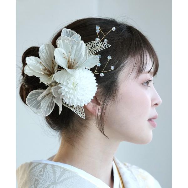 ZOZO問い合わせ番号:104918414ショップ:utatane，ウタタネブランド:utatane，ウタタネ商品名:髪飾り グロッシーブーケカテゴリ:水着/着物・浴衣>和装小物ブランド品番:5432642401素材:ポリエステル、ポ...