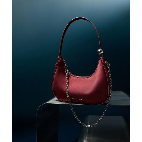 ZOZO問い合わせ番号:104918539ショップ:CHARLES &amp; KEITH，チャールズ＆キースブランド:CHARLES &amp; KEITH，チャールズ &amp; キース商品名:Jesmyn ジェスミン サテンクレセント...