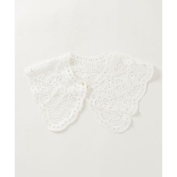 ZOZO問い合わせ番号:104919094ショップ:HIKA，ヒカブランド:HIKA，ヒカ商品名:【HIKA】カットワークレースパールボタンつけ衿カテゴリ:ファッション雑貨>付け襟ブランド品番:hika4586カラー:ホワイト，ブラッ...