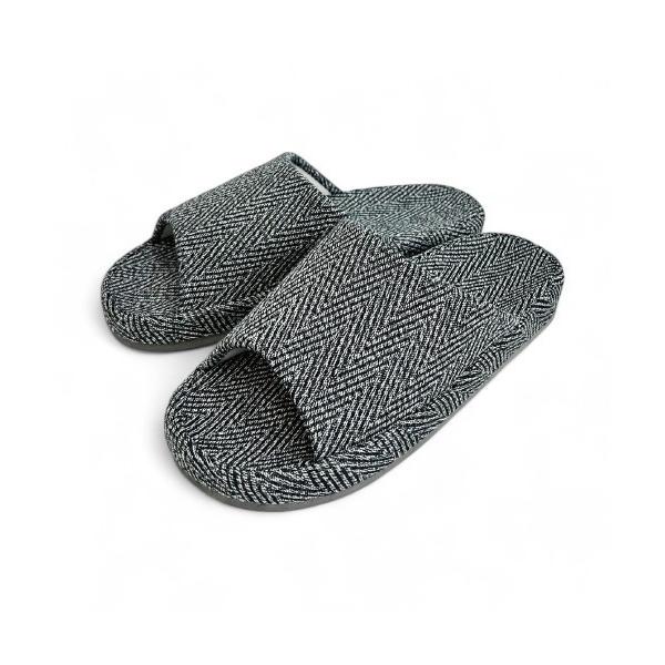 ZOZO問い合わせ番号:104919251ショップ:Rora，ローラブランド:BACKYARD FAMILY，バックヤードファミリー商品名:Reply 再生繊維 コンフォートスリッパカテゴリ:インテリア>ルームシューズ/スリッパブラン...