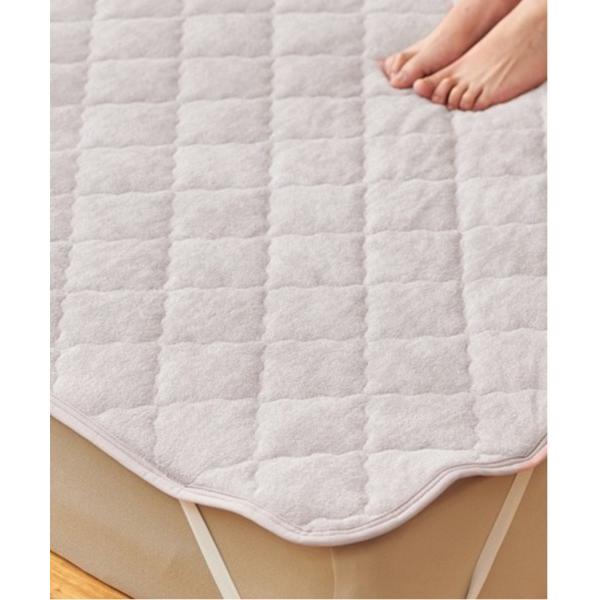 ZOZO問い合わせ番号:104919320ショップ:Rora，ローラブランド:BACKYARD FAMILY，バックヤードファミリー商品名:パイル生地 敷パッドカテゴリ:インテリア>寝具ブランド品番:trygoods60素材:ポリエス...