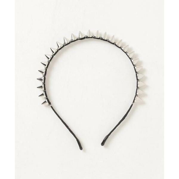 ZOZO問い合わせ番号:104919456ショップ:HIKA，ヒカブランド:HIKA，ヒカ商品名:【HIKA】スタッズカチューシャカテゴリ:ヘアアクセサリー>カチューシャブランド品番:hika4581カラー:シルバーサイズ:FREEキ...