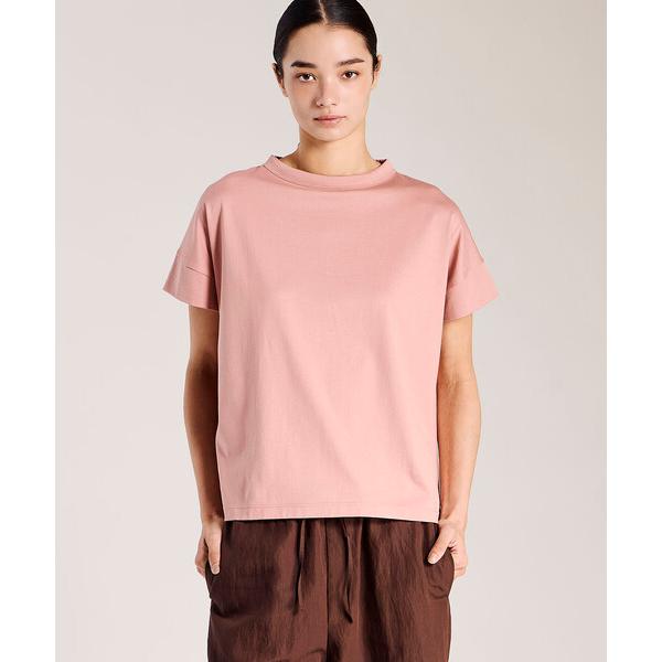ZOZO問い合わせ番号:104955415ショップ:Bshop，ビショップブランド:handvaerk，ハンドバーク，Bshop，ビショップ商品名:handvaerk | 60/2 ボトルネックTシャツ WOMENカテゴリ:トップス>...