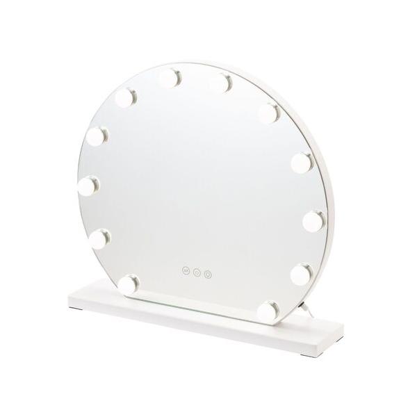 ※このアイテムは返品・交換対象外商品です。ZOZO問い合わせ番号:104955436ショップ:Francfranc，フランフランブランド:Francfranc，フランフラン商品名:フレームレス ハリウッドミラー ラウンド 2 調光 調色 ラ...