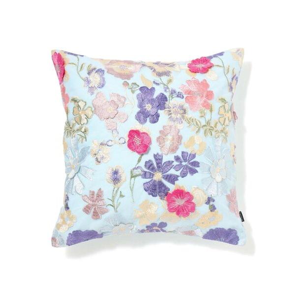 ZOZO問い合わせ番号:104955551ショップ:Francfranc，フランフランブランド:Francfranc，フランフラン商品名:EMBフラワー クッションカバー 450×450 マルチ（E-048）カテゴリ:インテリア>クッ...