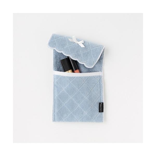 ZOZO問い合わせ番号:104955559ショップ:Francfranc，フランフランブランド:Francfranc，フランフラン商品名:抗菌防臭ポケット付 ハーフハンカチ スカラップ ブルーグレーカテゴリ:インテリア>タオルブランド...