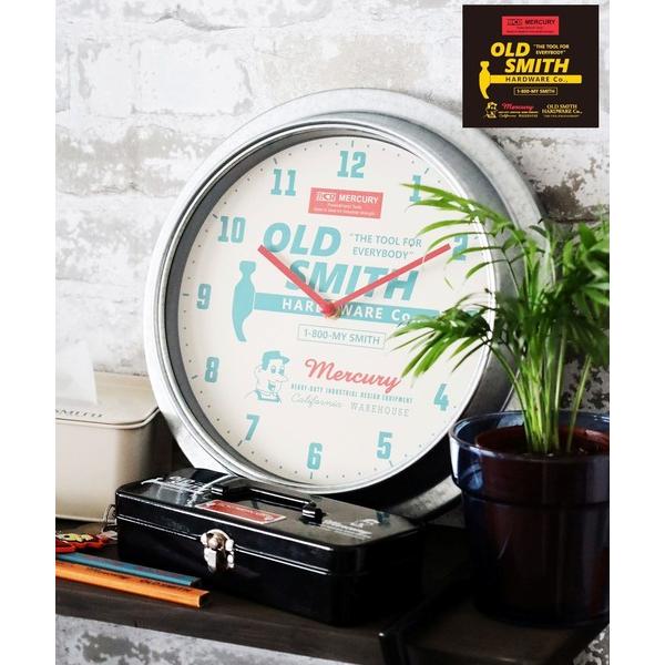 ZOZO問い合わせ番号:104955859ショップ:niko and...，ニコアンドブランド:niko and...，ニコアンド，MERCURY，マーキュリー商品名:【MERCURY×OLD SMITH】コラボ　ウォールクロックカテゴリ:...