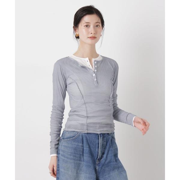 ZOZO問い合わせ番号:104956154ショップ:NANO universe，ナノユニバースブランド:NANO universe，ナノユニバース商品名:Robert P. Miller/LightPrib Henly L/S Teeカテゴ...